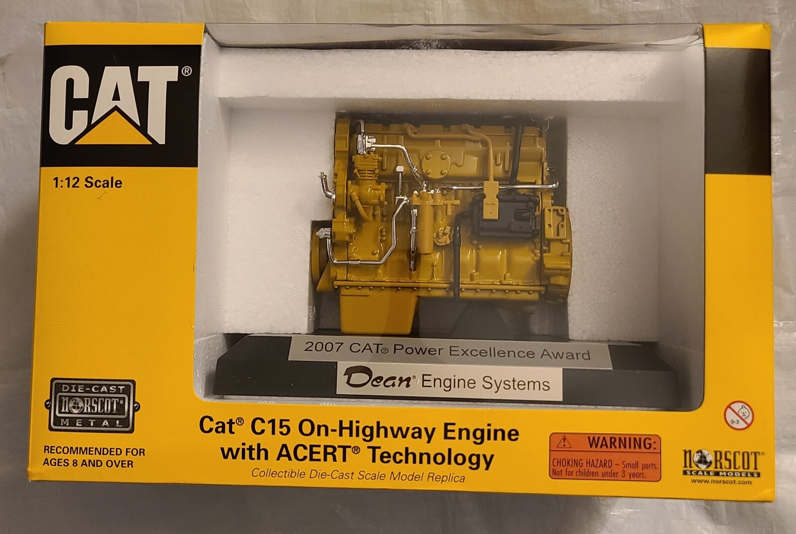 1/12 NORSCOT CATERPILLAR CAT C-15 ON HIGHWAY ENGINE WITH ACERT ...
