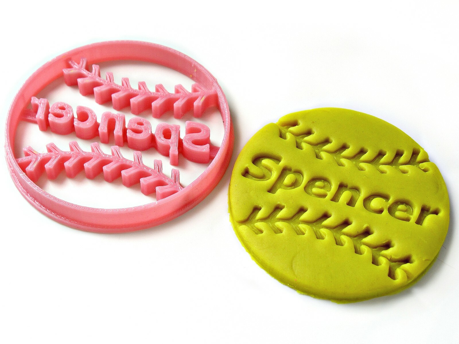 Custom Baseball Softball Cookie Cutter, Personalized Sports Team ...