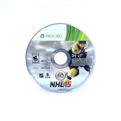 NHL 15 (Microsoft Xbox 360, 2014) Disc Only Tested 14633732931| eBay