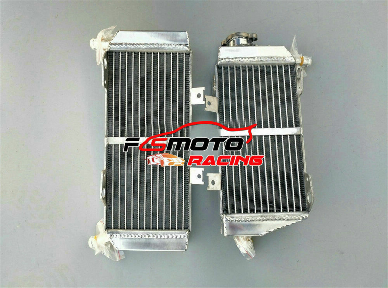 ALUMINUM RADIATOR FOR HONDA CRF450X WITH FAN BRACKET AND SWITCH BOSS ...