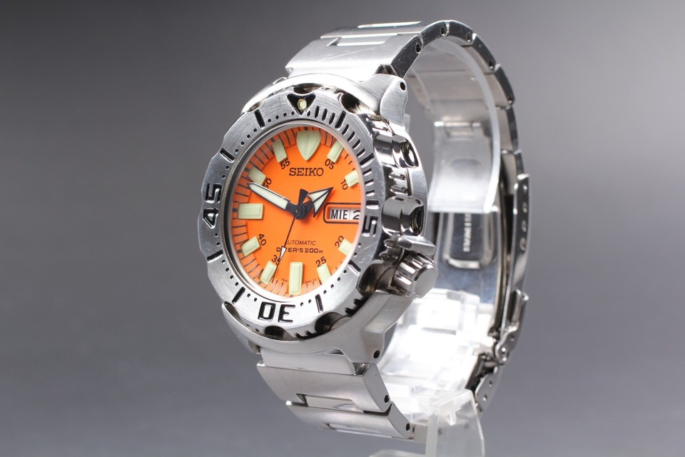 [Near MINT] SEIKO Orange Monster 200m 7S26-0350 SKX781 42mm Men's AT ...