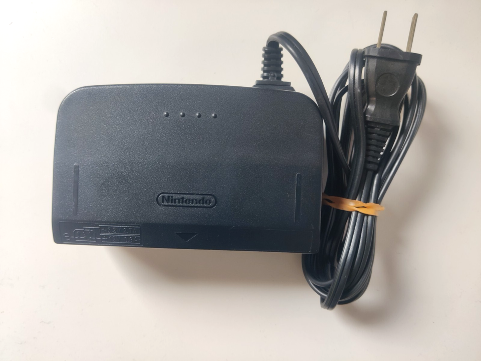 Authentic Nintendo 64 AC Power Adapter OEM 100V for N64 Console | eBay