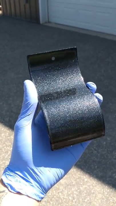 Gloss Black Metallic Sparkle Powder Coat Paint - New 1LB | eBay