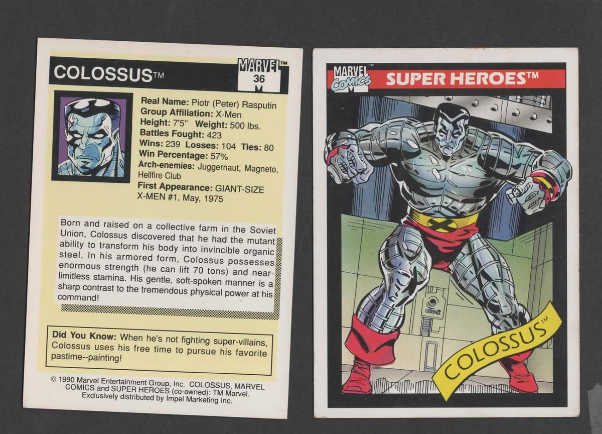 Colossus Transformation Colossus (Character) Comic Vine