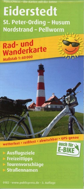 Eiderstedt, St. Peter-Ording-Husum-Nordstrand-Pellworm 1:60 000 (2020 ...