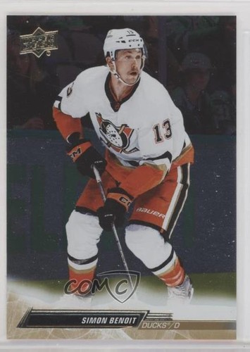 2022-23 Upper Deck Extended Series Silver Foil Simon Benoit #505 | eBay
