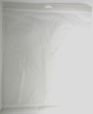 90 Pack Clearbags 12 1/2" x 12 3/8" + Flap, Hanging Bag HB12x12 Self ...