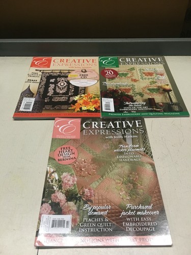 Creative Expressions Magazine Lot of 3 Issues 19.21,22 . | eBay