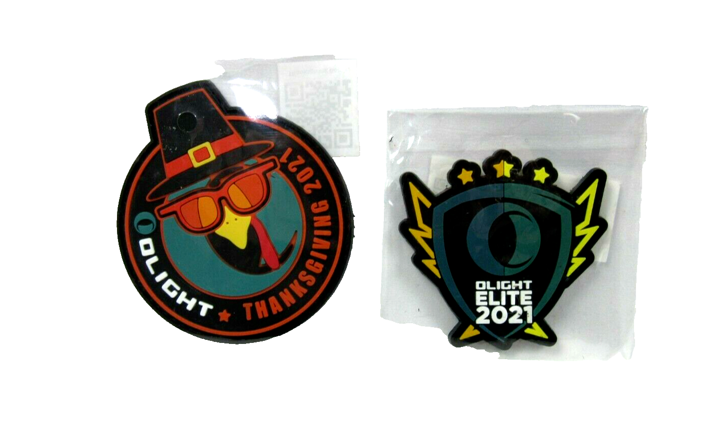 Olight Patch Thanksgiving 2021 Turkey Sealed SWAG Bonus Elite Patch | eBay