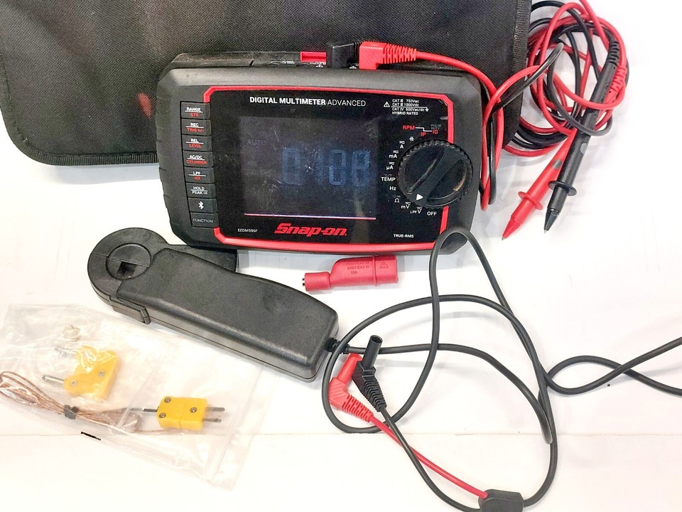 Snap-On - Digital Multimeter Advanced EEDM596F - in Case - FREE ...