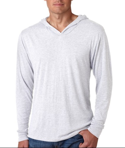 Next Level - Tri Blend Hoodie Lightweight Pullover Hoody Mens SIZE XS ...