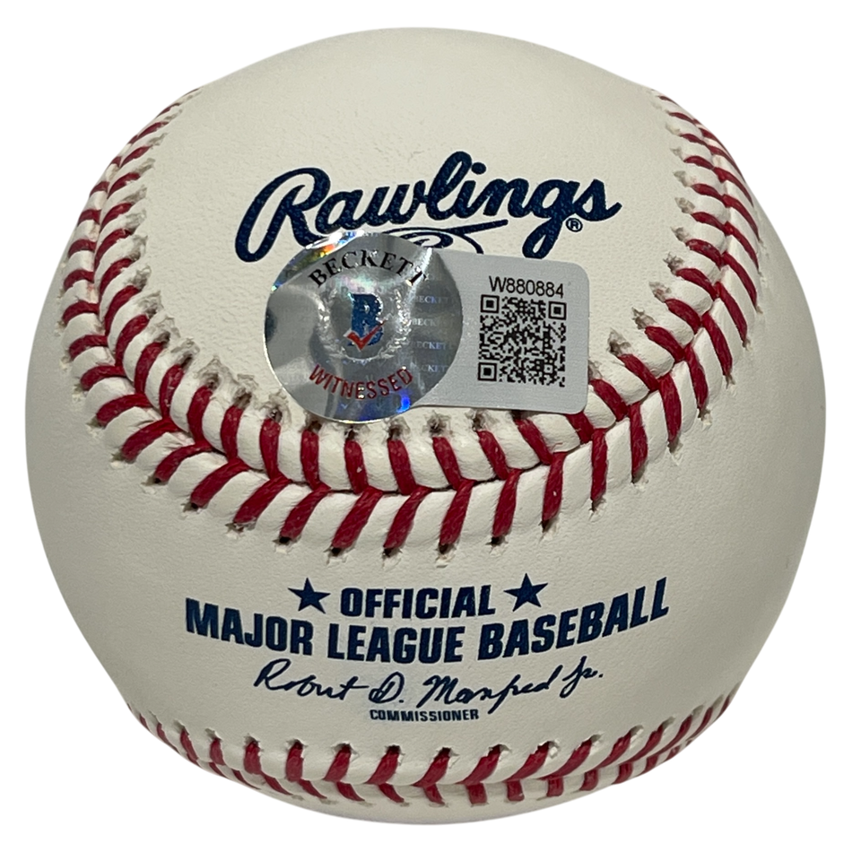 Brayan Bello Signed ROMLB Baseball Boston Red Sox Beckett Witness BAS ...