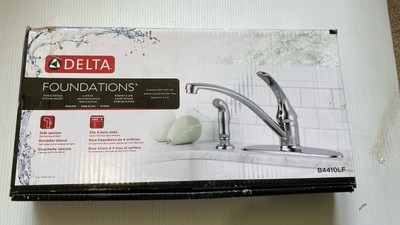 Delta Foundations Single Handle Kitchen Faucet no. B4410LF (no Side ...