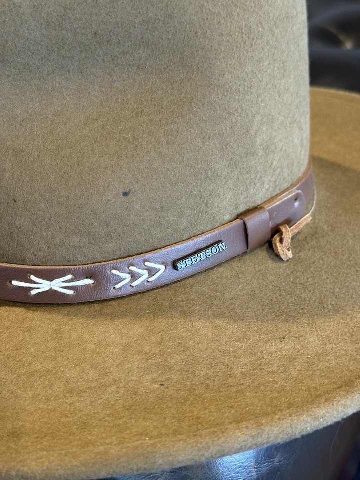 Stetson Santa Fe Crushable 100% Wool - Medium | eBay
