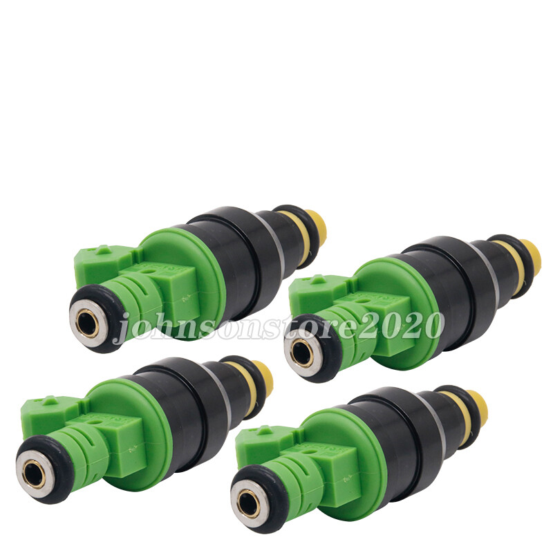 SET of 4 42lb Fuel Injectors Fits Audi Chevy Ford 440cc 1.8T 2.3 Turbo ...