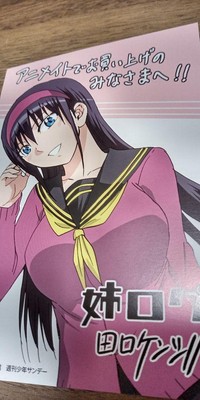 Sister Log Animate Purchase Bonus Postcard | eBay