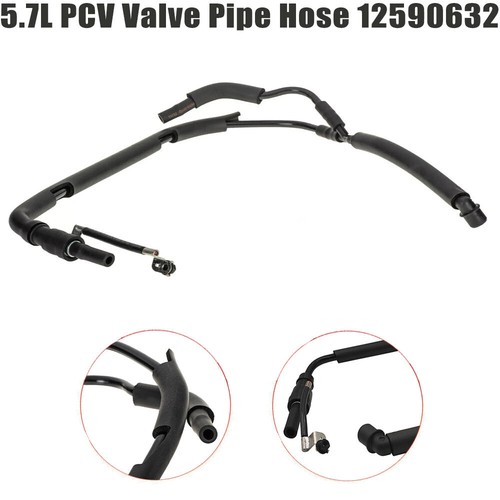 For Chevy Camaro Corvette Pontiac Firebird 5.7L PCV Valve Pipe Hose ...