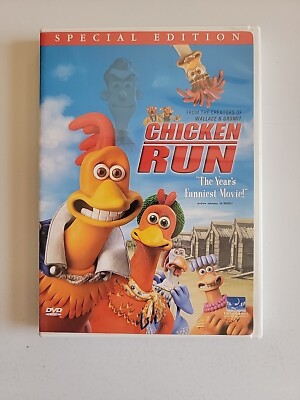 Chicken Run • Special Edition Widescreen DVD • Aardman Dreamworks 2000 ...