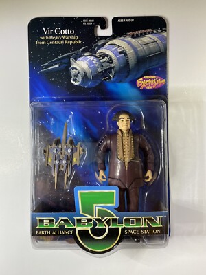 Vintage 1997 Babylon 5 Vir Cotto W/ Heavy Warship From Centauri NEW NIP ...