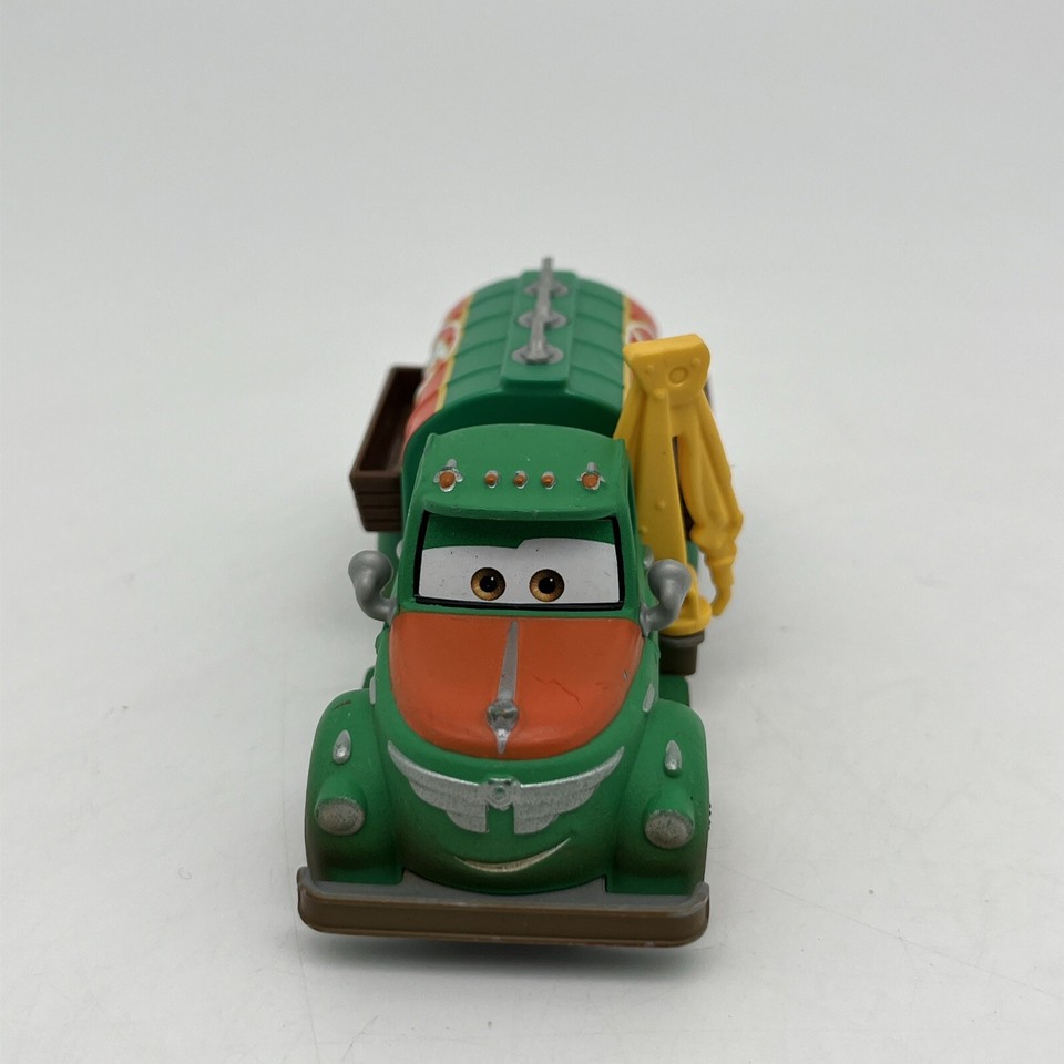 Disney Pixar Planes Cars Diecast Chug Fuel Green Tanker Truck Toy ...