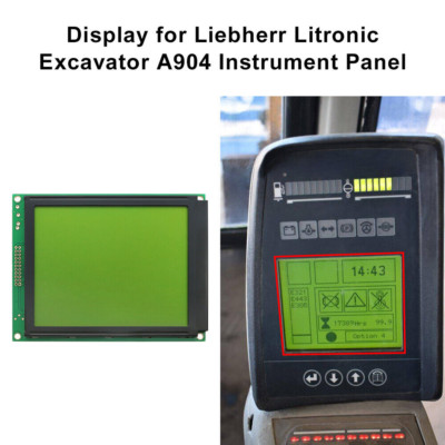 Display for Liebherr Litronic Excavator A9204 A924 R924 R934 Instrument ...