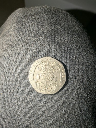 **Genuine & Extremely Rare** 1982 20p Coin. Original First Year Mint ...