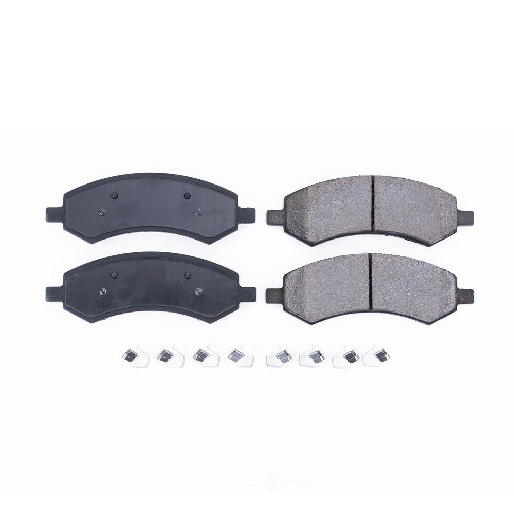PowerStop 171084 Disc Pads and Brake Shoes - Disc Brake Pad Set, Front ...