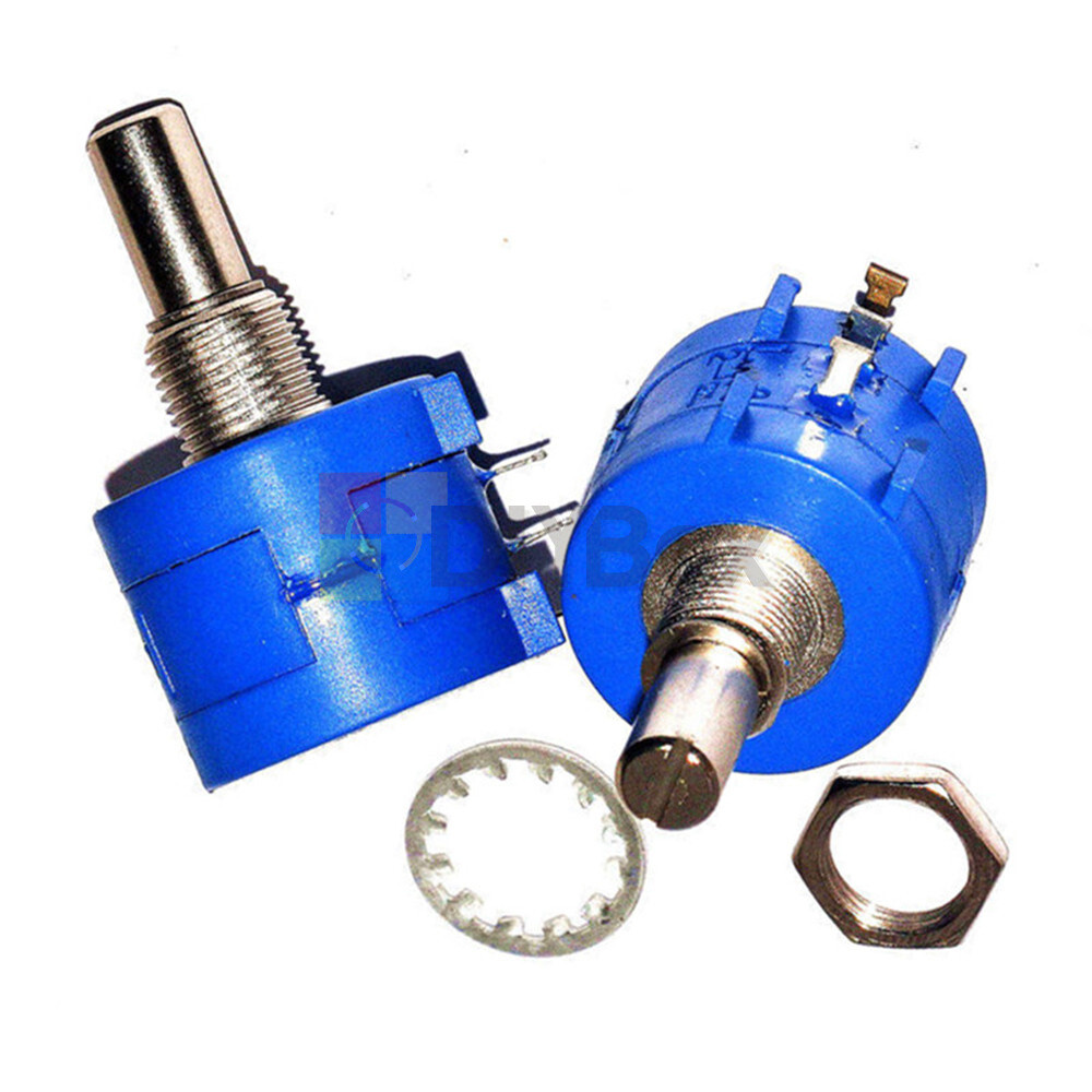 3590S Precision Potentiometer 100K K 2K 5K 10K 20K 50K Ohm Pot 10 Turn ...