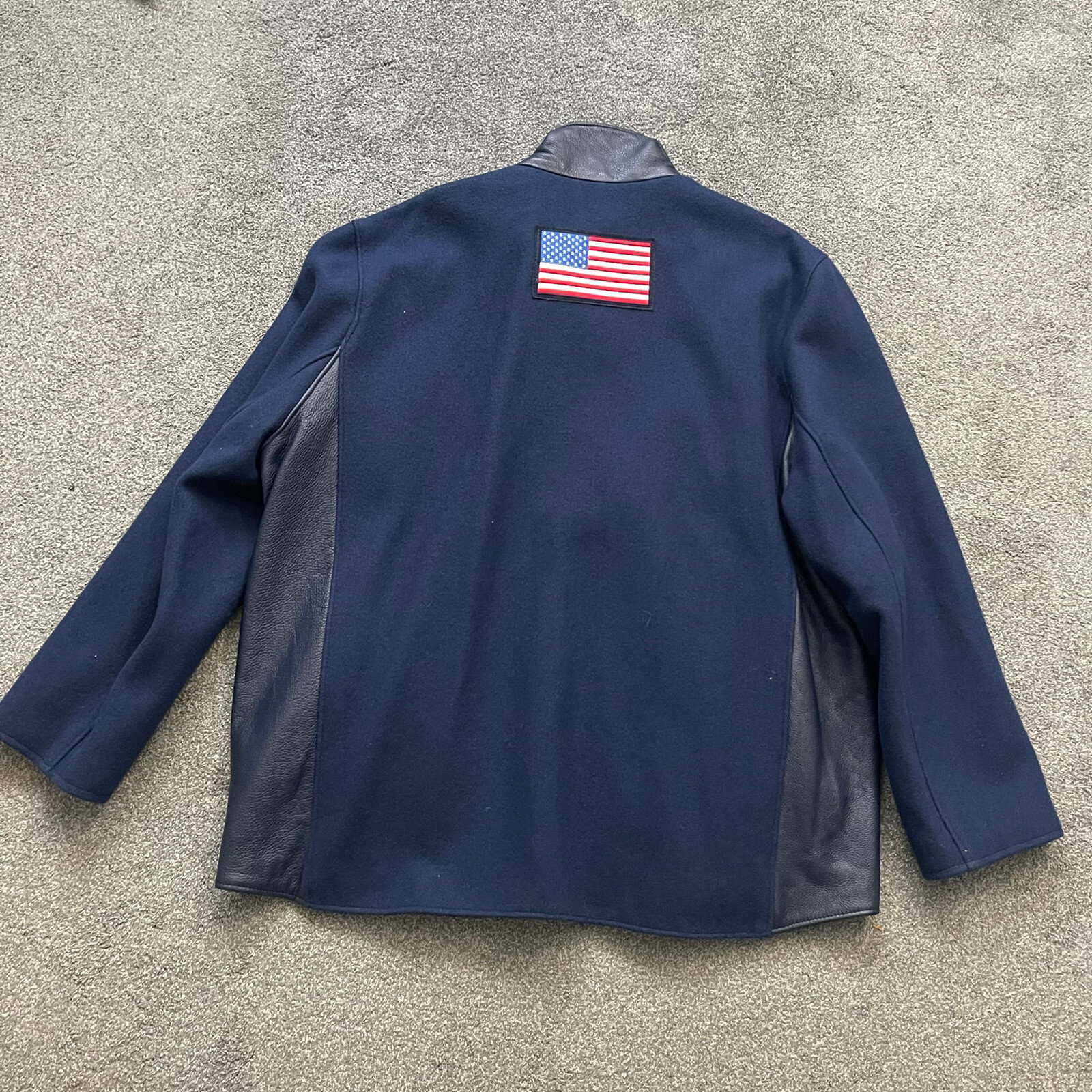 Roots Men's Jacket 2002 Olympics USA Full Zip Wool … - Gem