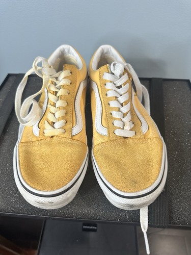 Vans Old Skool Yellow Mustard Men’s 6 Women’s 7.5 Casual Shoes Sneakers ...