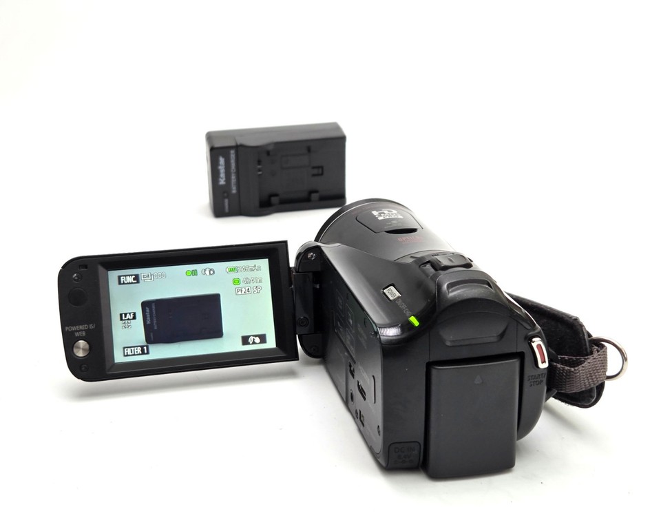 Canon Vixia HF M40 High Definition Camcorder (Black) 16GB Internal ...