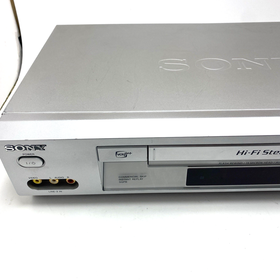 Sony VHS VCR SLV-N700 Hi-Fi Stereo 4-Head VHS Player W/ Remote Read ...