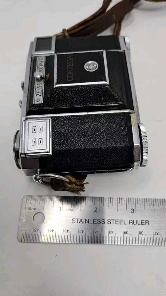 Zeiss Ikon Contessa 35 35/45mm Camera W/ Case & Strap Made In Germany ...