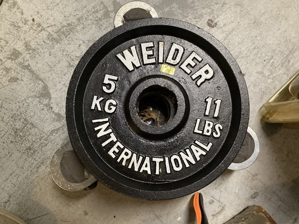Weider International 298 Pound Weight Set | eBay