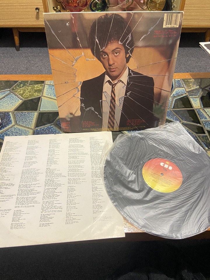 BILLY JOEL GLASS HOUSES Vintage 1980 Vinyl Lp Record Album + Song ...