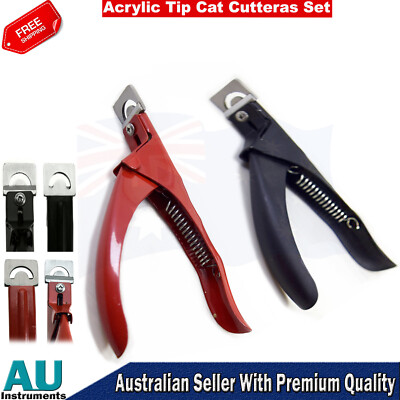 Acrylic UV Gel False Nail Cutters Slicer Nails Edge Salon Art Tip Cat ...