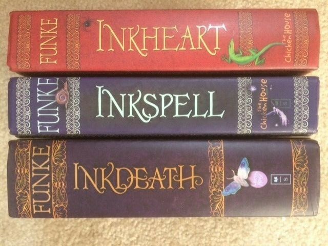 Inkheart Trilogy set: Inkheart Inkdeath Inkspell Cornelia Funke ...