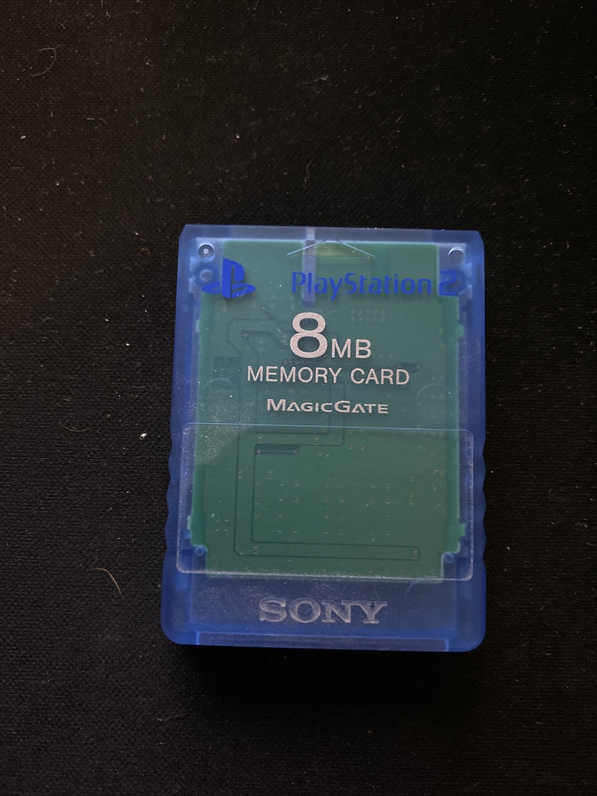 PS2 8MB Memory Card (Blue) (Sony Playstation 2, SCPH-10020 ...