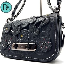 Coach Swagger Shoulder Bag 20 in Glovetanned Leather Tea Rose Tooling ...