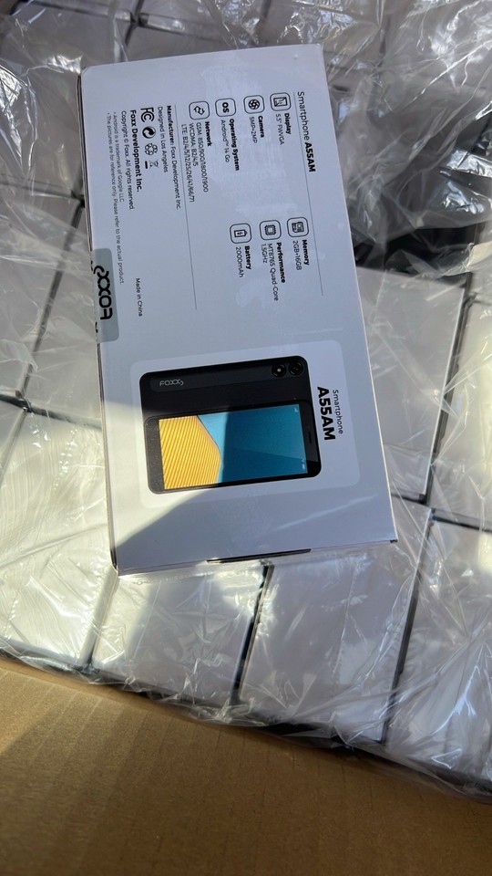 ANDROID Foxx A55 AM Smartphone 8GB Black Unlock new open box | eBay