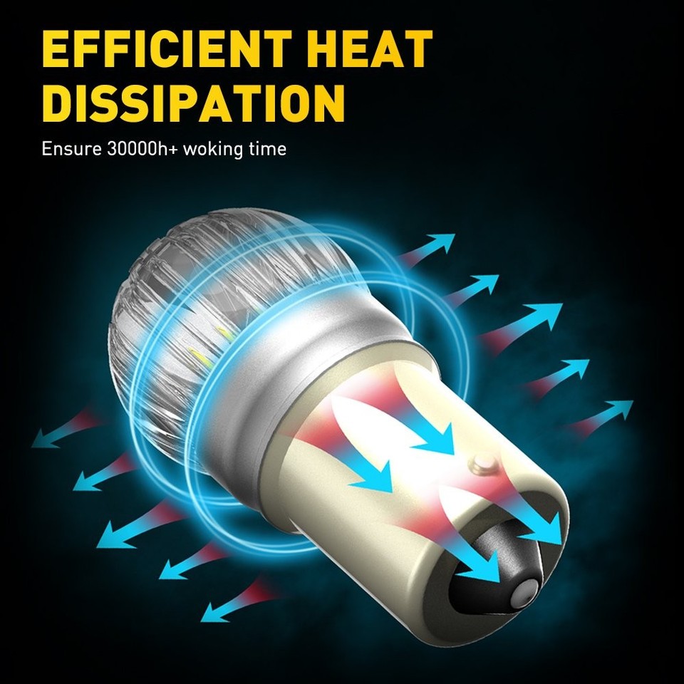 For BMW White Reverse Back Up Light Turn Signal Light Stop Parking ...