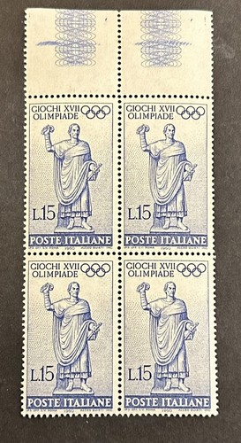 Italy: 1960 SC# 801 Block of 4 MNH. Lot #09-02026 | eBay