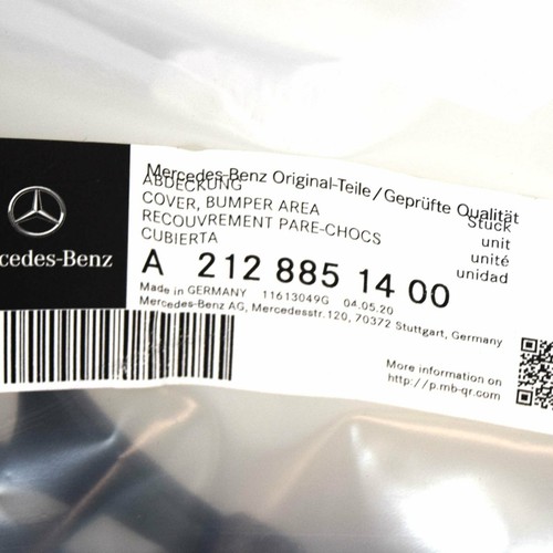 NEW MERCEDES-BENZ E W212 FRONT BUMPER RADIATOR GRILLE COVER A2128850822 ...