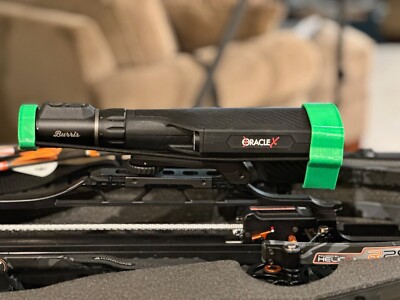 Burris Oracle X Scope Caps 3D printed High Vis Green with Black Shock ...