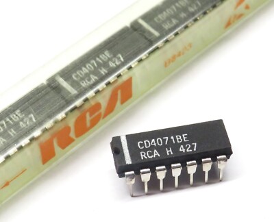 10 Stück CD4071BE quad 2-input OR-gate DIP14, RCA | eBay