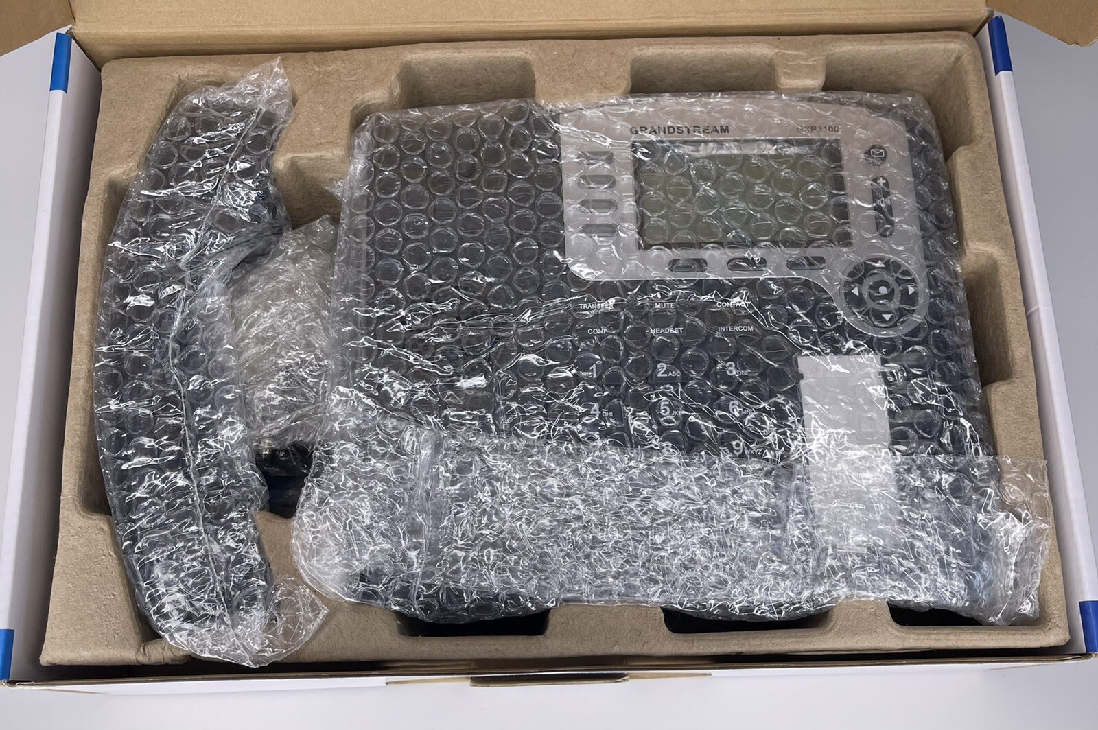 Grandstream GXP2100 Enterprise HD VoIP IP Phone 4 Lines 7 BLFS Great ...