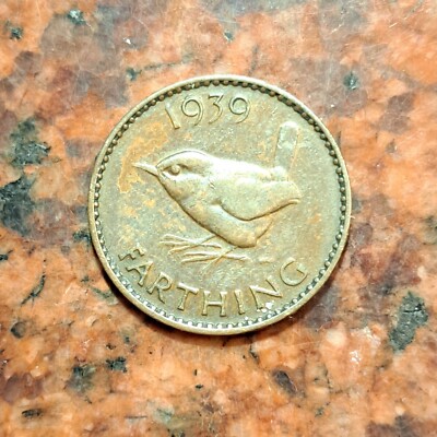1939 GREAT BRITAIN FARTHING COIN - #B3961 | eBay