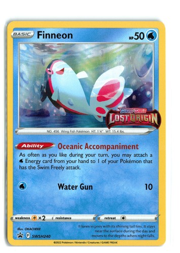 Finneon SWSH240 Promo Pokemon TCG NM | eBay