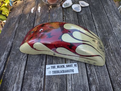 Harley Fiberglass Rear Fender FXR Chopper Custom Aftermarket 8" Wide ...