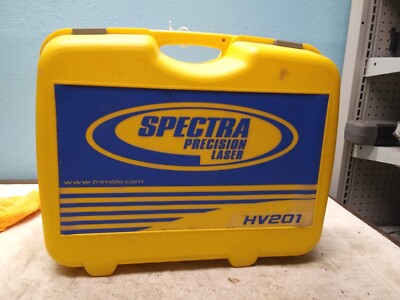 Spectra Precision HV201 Rotary Laser Level CASE ONLY Survey Tool | eBay